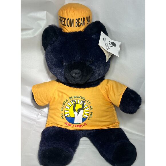 Toys | Vintage 1994 Freedom Bear 22 Plush Amandla Nelson Mandela ...
